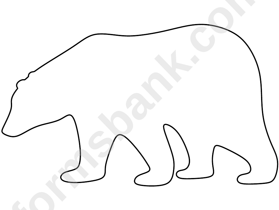 Polar Bear Pattern Printable Pdf Download