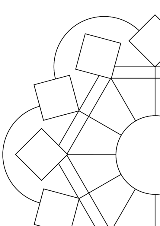 Mandala Template printable pdf download