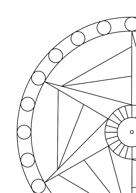 Mandala Template printable pdf download