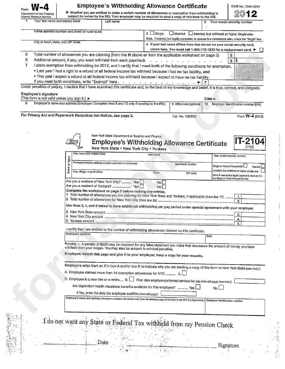 Form W 4 Employee S Withholding Allowance Certificate South Carolina Form W 4 Employee S Withholding Allowance Certificate South Carolina