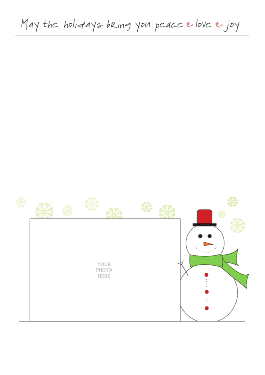 Christmas Letter Writing Template printable pdf download