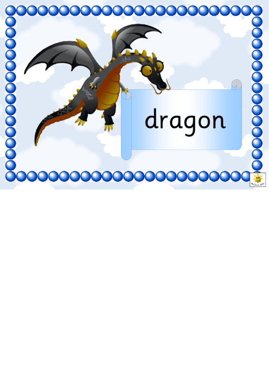 Classroom Word Poster Templates (Fantasy) printable pdf download