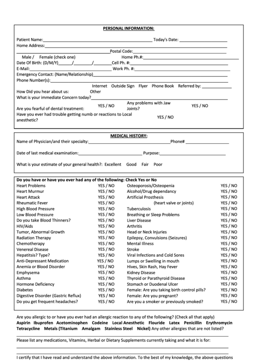 Printable New Surgical Oncology Patient Registration Form - Printable ... Printable New Surgical Oncology Patient Registration Form - Printable ...