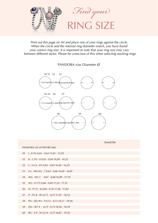 52 Pandora Ring Size In Mm Online Sale UP TO 61 OFF