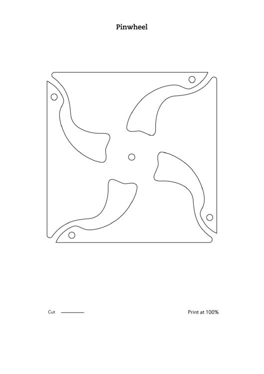 Pinwheel Template Printable Pdf Download