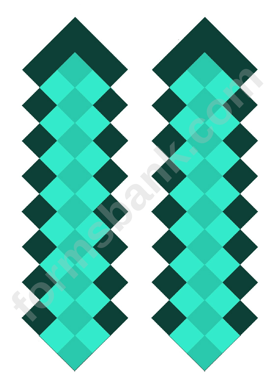 Lozenge Layout printable pdf download
