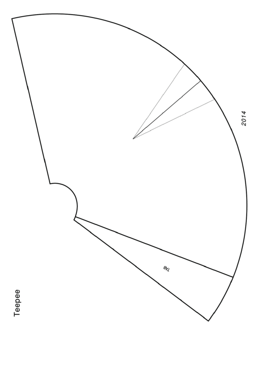 Printable Teepee Template Portal Tutorials
