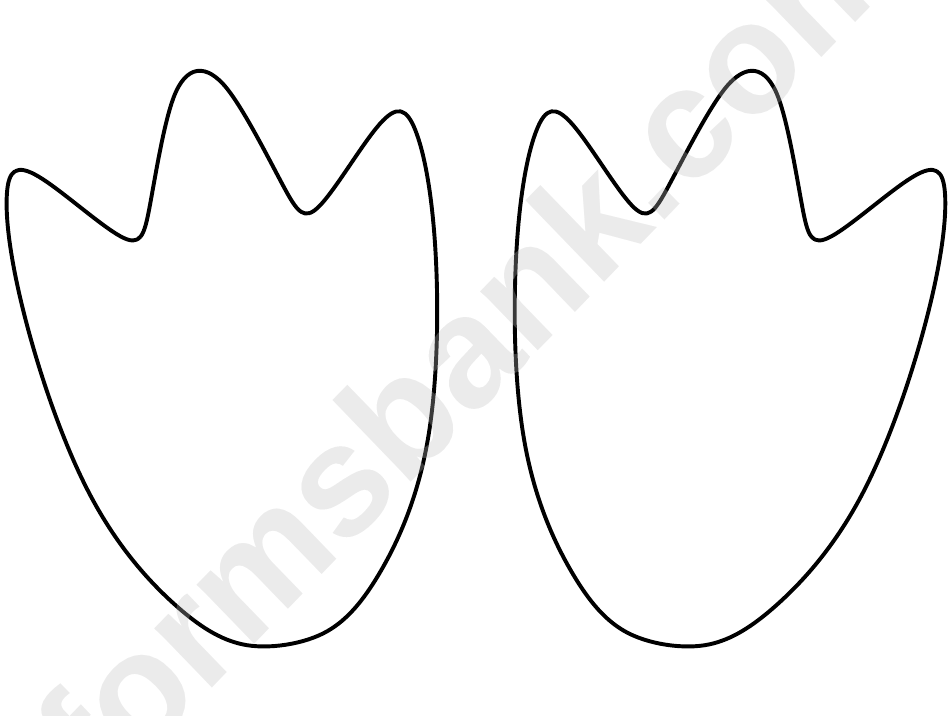 Penguin Feet Template Printable Pdf Download