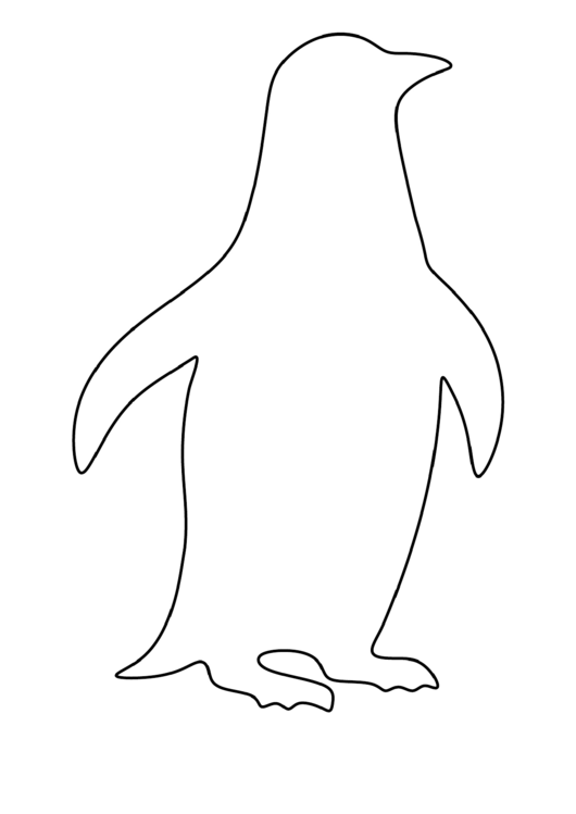 Penguin Template Printable Pdf Download