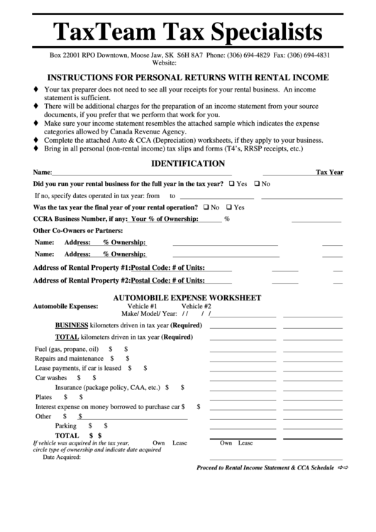 Identification Form Printable Pdf Download
