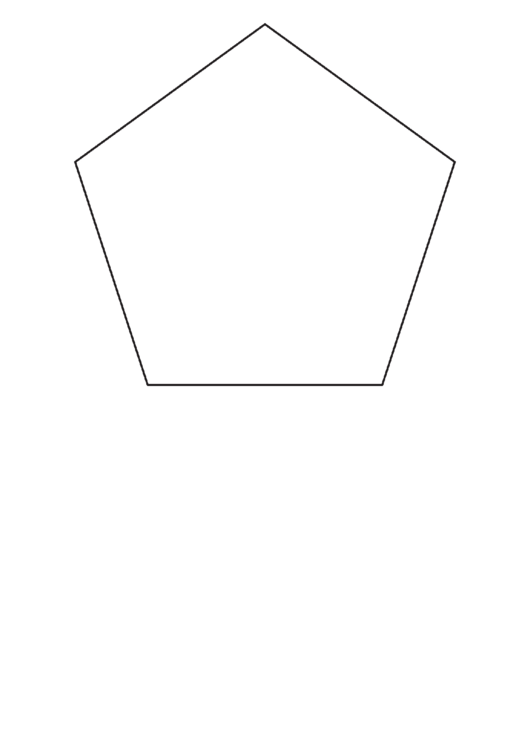 Top 7 Pentagon Templates Free To Download In PDF Format