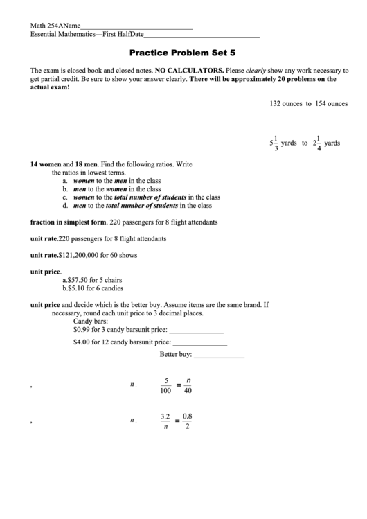 Essential Mathematics printable pdf download
