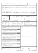 Fillable Dd Form 2808 - Report Of Medical Examination - 2005 printable ...