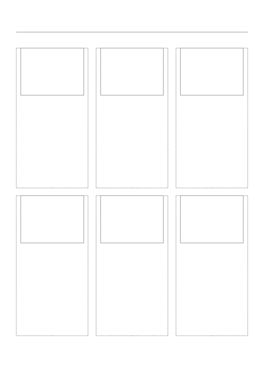 Blank Paper - 6 Per Page printable pdf download