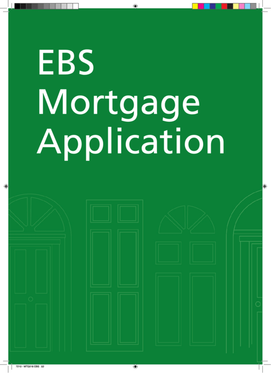 Fillable Ebs Mortgage Application printable pdf download