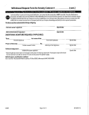 Allianz Life Insurance Company - Withdrawal Request Form For Annuity ...