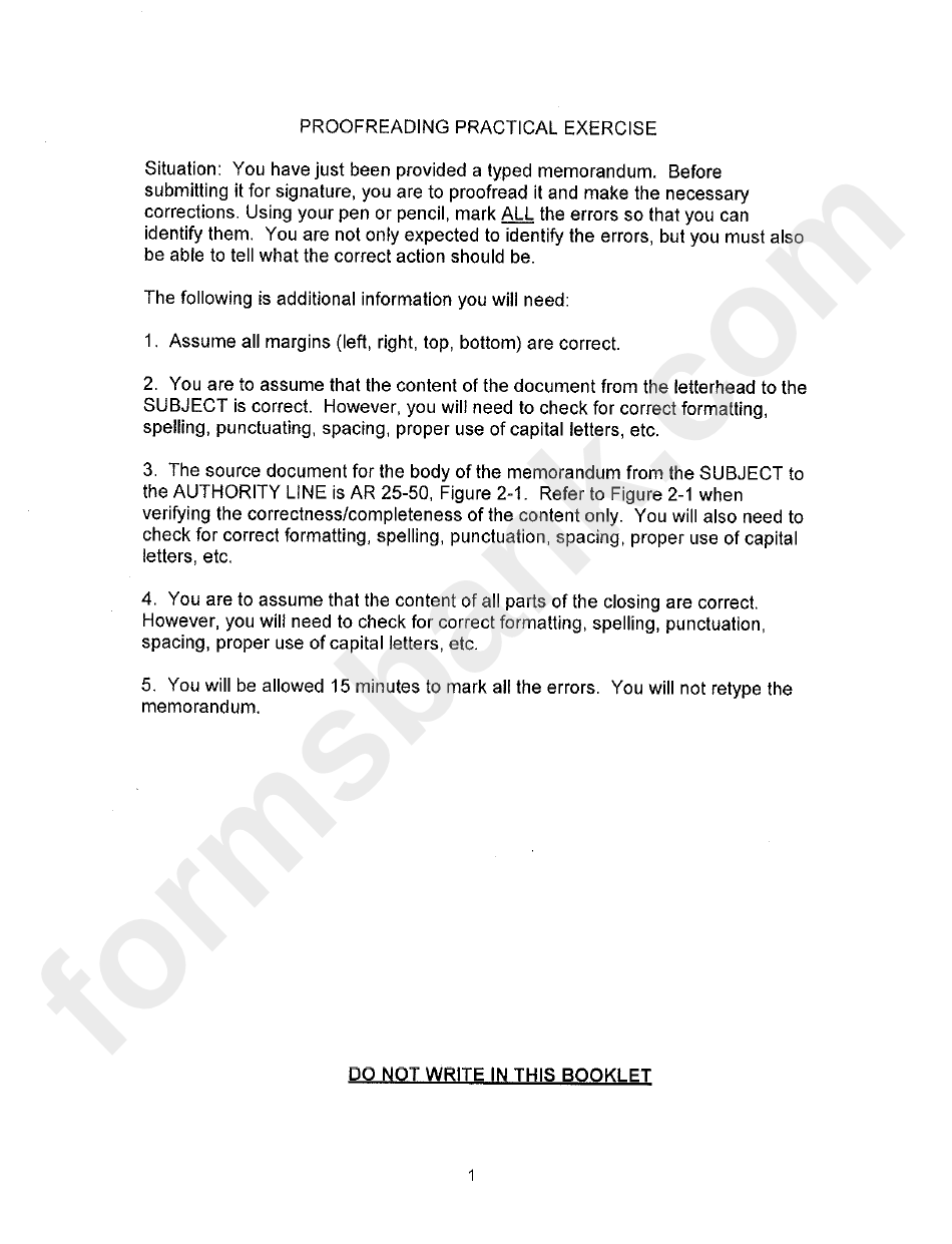 Ar 25 50 Memorandum Template Printable Pdf Download