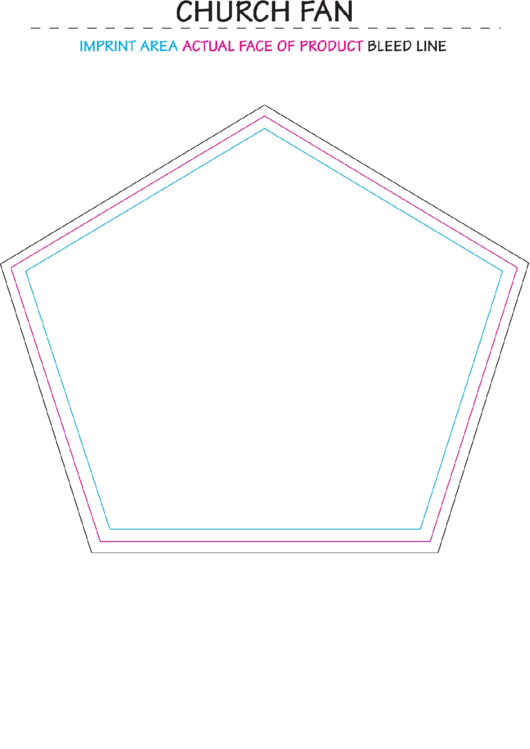 Church Fan Template Free Printable Templates
