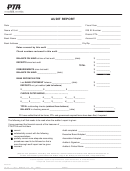 Fillable Pta Audit Checklist And Report Form printable pdf download