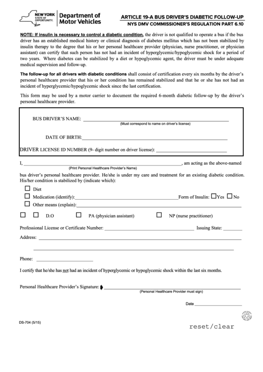 69 Nys Dmv Forms And Templates Free To Download In PDF Word And Excel