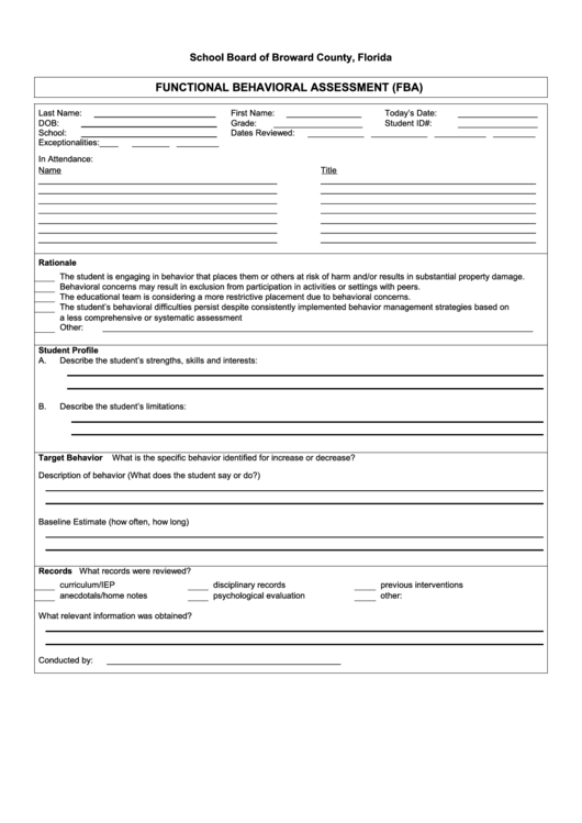 Fba Template