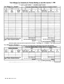 Fillable Form Mt-903-Mn - Highway Use Tax Return printable pdf download
