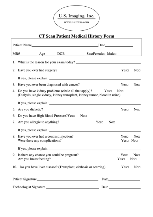 State Of Ct Health Form Fillable Printable Forms Free Online