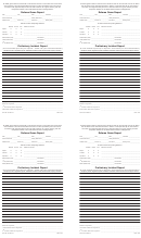 Fillable Official Lineup Card Form printable pdf download