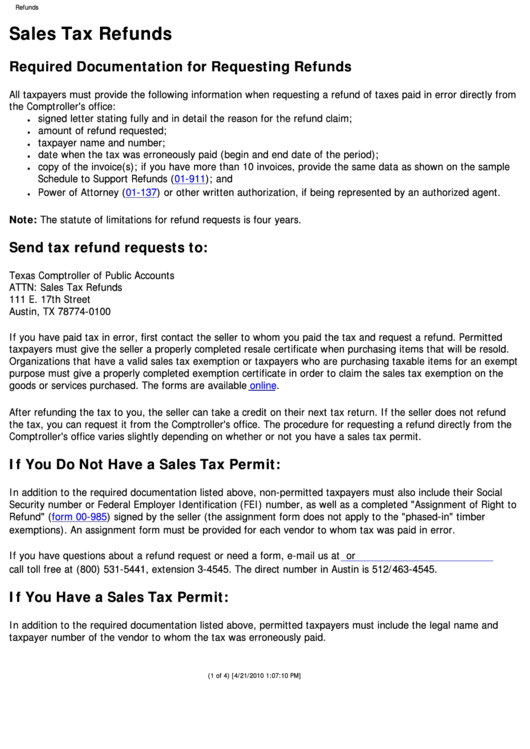 Where To Send Power Of Attorney Form Texas Comptroller