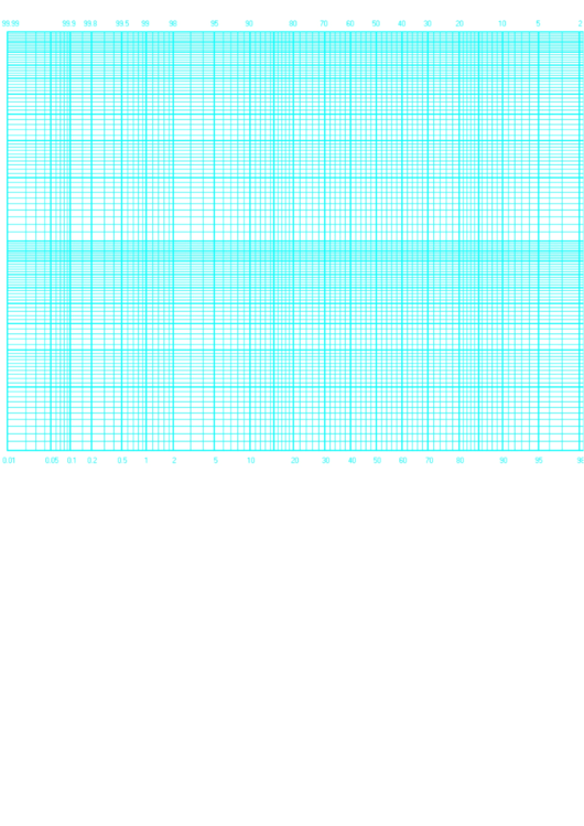 Semi-Log Paper - Numbered printable pdf download