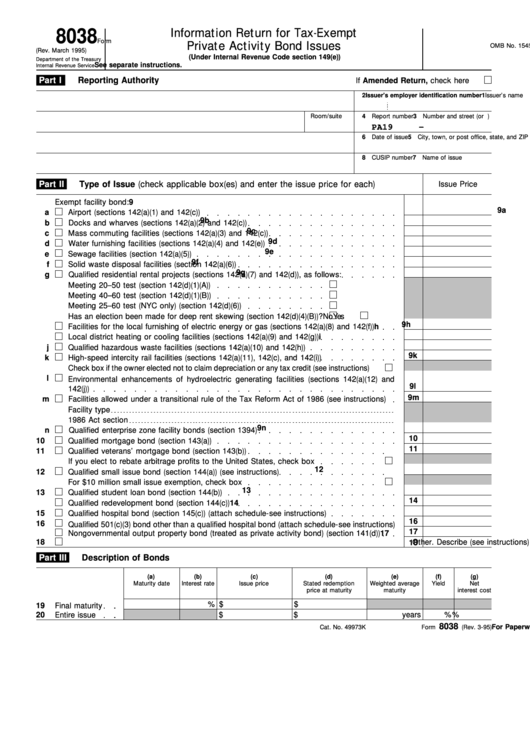 8038 Gc Form Fillable - Printable Forms Free Online