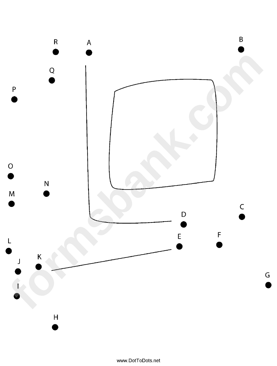 Computer Dot-To-Dot Sheet printable pdf download