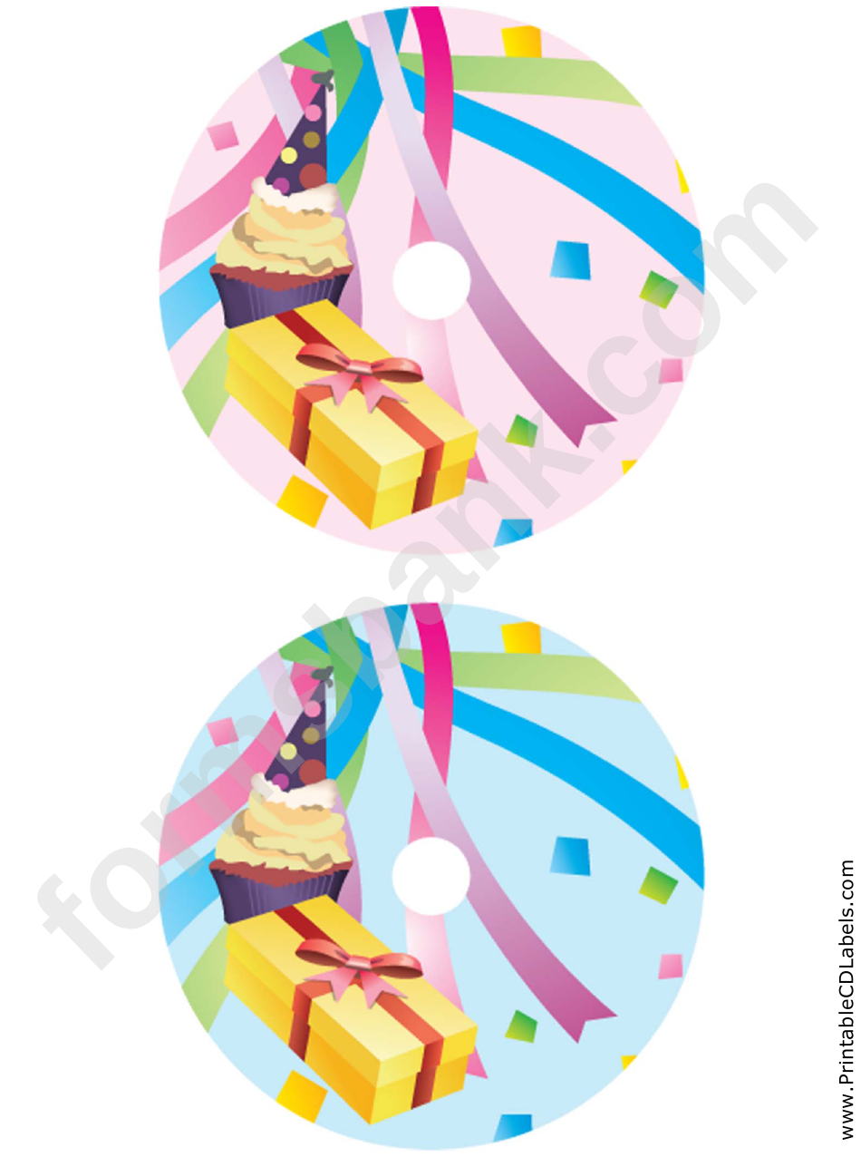 Cd Label Template printable pdf download