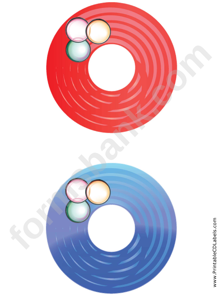 Cd Label Template printable pdf download