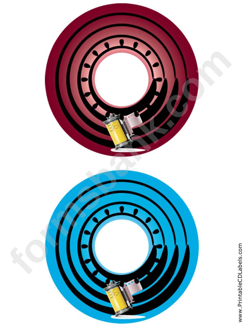 Cd Label Template printable pdf download