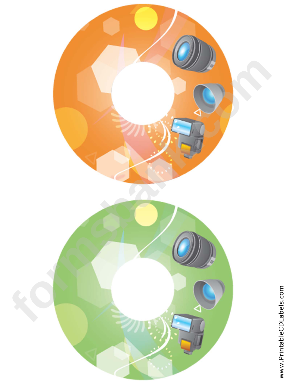 Cd Label Template printable pdf download