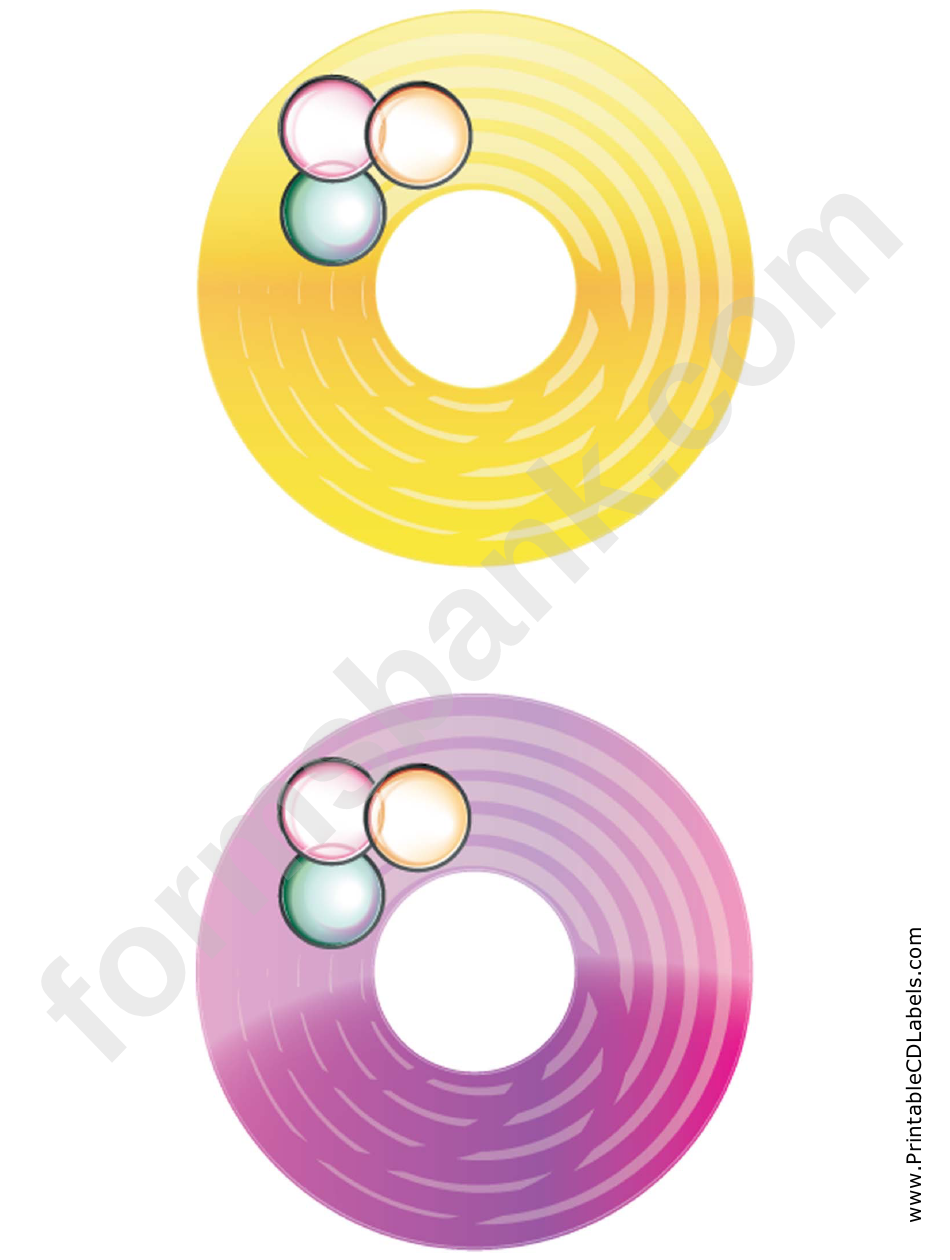 Cd Label Template printable pdf download