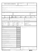 Fillable Dd Form 2808 - Report Of Medical Examination - 2005 printable ...