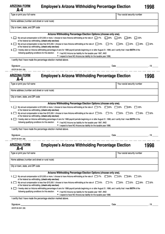 Forms A4