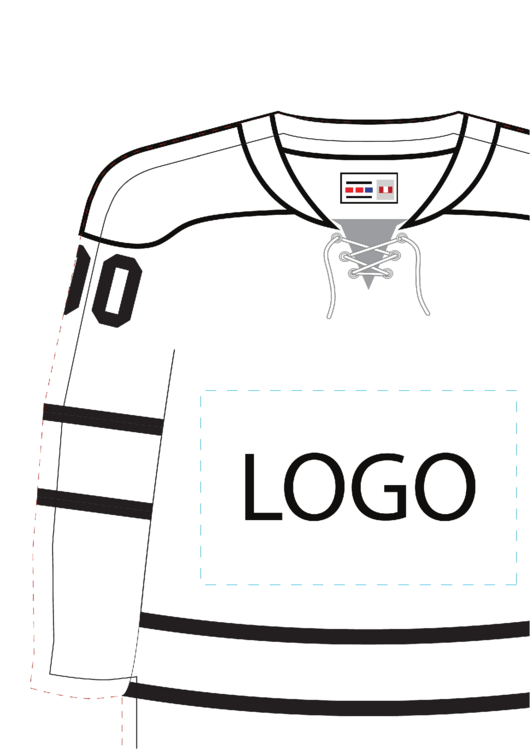 Hockey Jersey Design Template