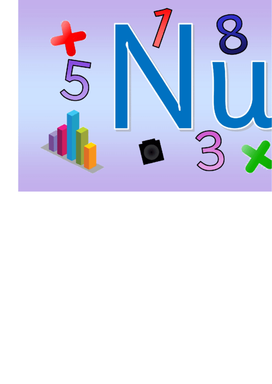 Numeracy Classroom Poster Template printable pdf download