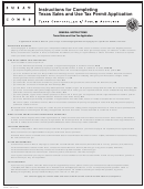 Fillable Form Ap-201 - Texas Application For Sales Tax Permit And/or ...