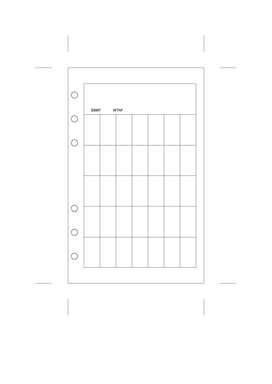Top A5 Planner Templates free to download in PDF format