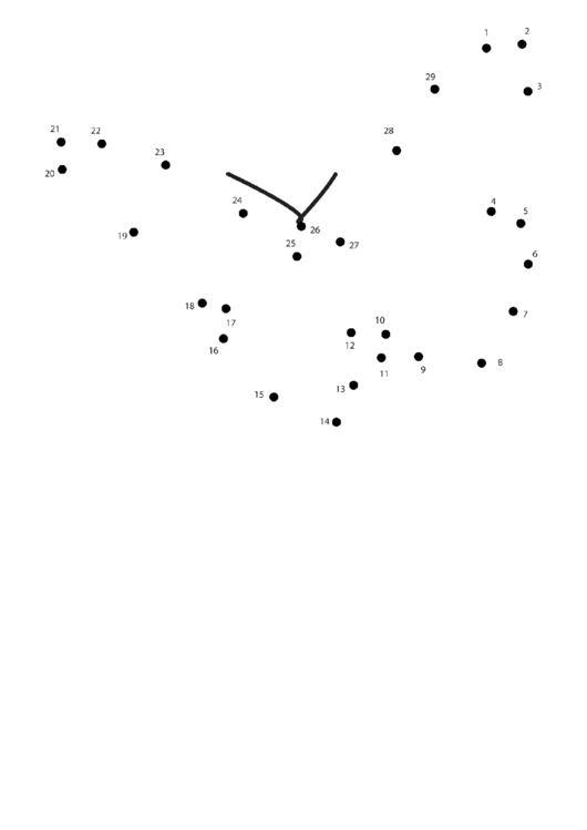 Butterfly Dot-To-Dot Sheet printable pdf download