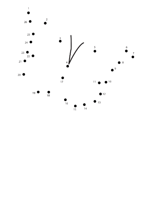 Butterfly Dot-To-Dot Sheet printable pdf download