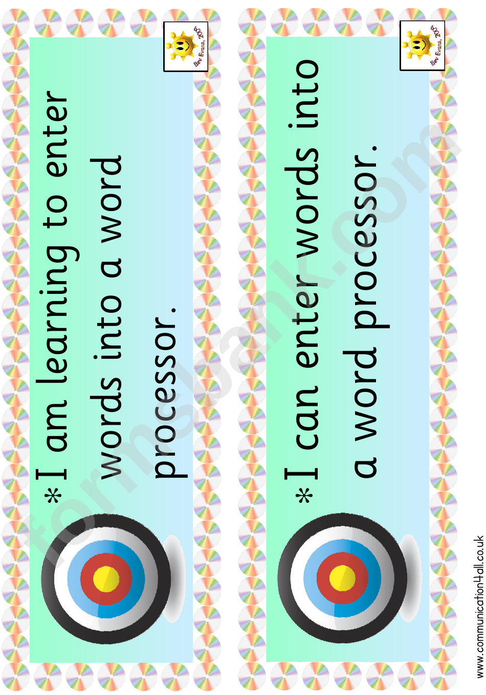 Writing Stories Poster Template printable pdf download