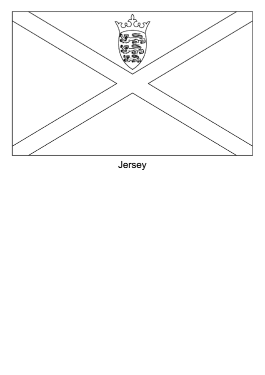 Jersey Flag Template printable pdf download