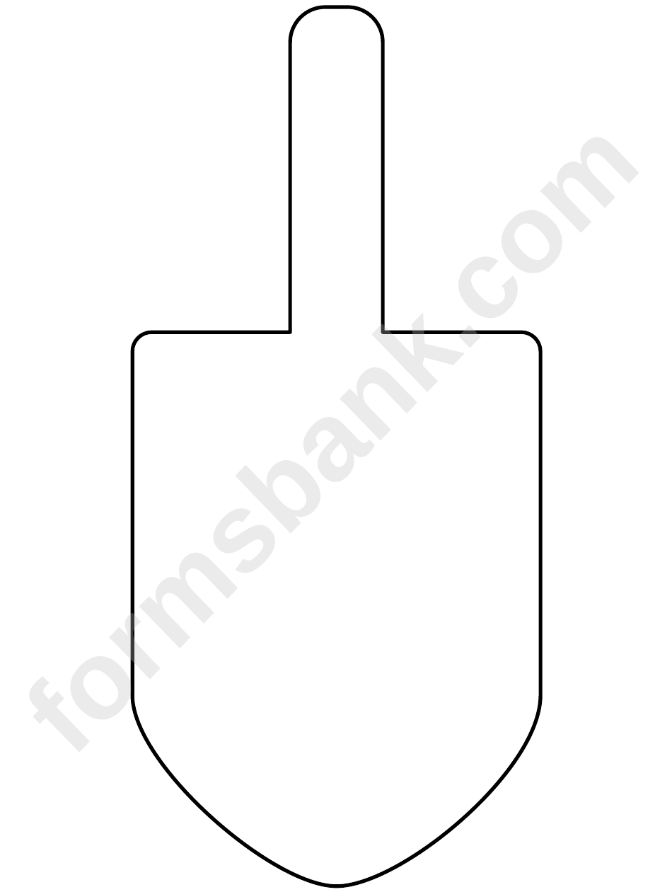 Free Printable Dreidel Template Printable World Holiday