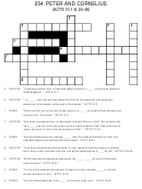 Peter And Cornelius Bible Activity Sheets printable pdf download