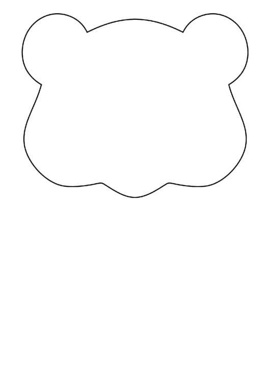 Groundhog Face Template Printable Pdf Download